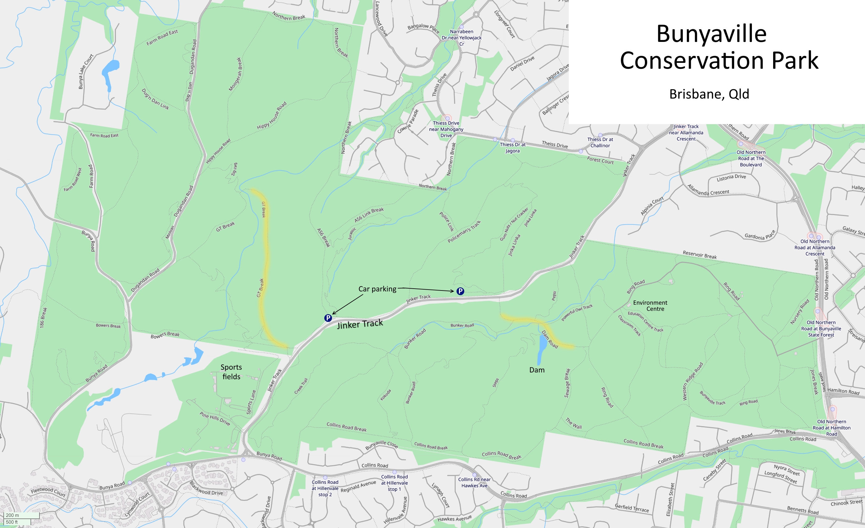 Bunyaville Conservation Park, 2021-2023 – Bird Spots