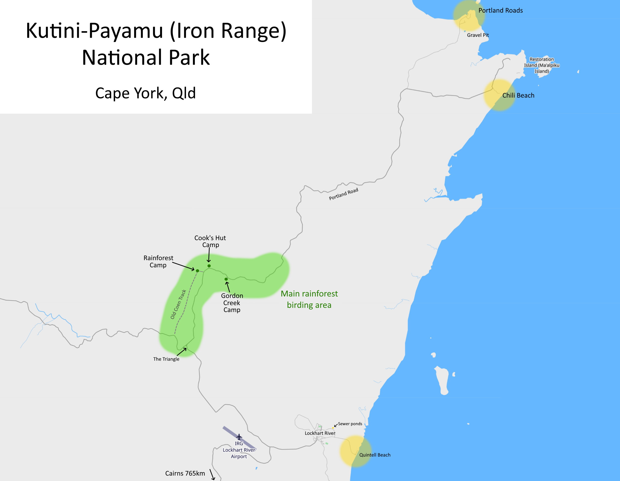 Iron Range, Nov 2023 – Bird Spots